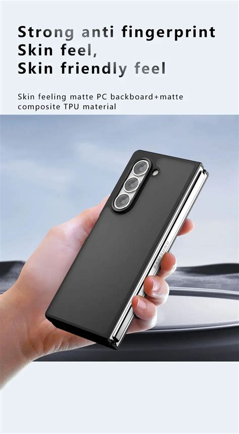 Anti Fingerprint Shockproof Case For Samsung Galaxy Z Fold Series The Z Fold Case