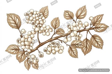 Ai创作图拐枣插画 手绘拐枣 手绘采花椒 手绘山椒 手绘琼花 黄皮树插画 火棘插画 手绘花椒 手绘枸骨 花椒线稿 花椒线描插画 手绘野山椒 花椒包装插画 手绘珍珠梅 手绘山楂 昵图网