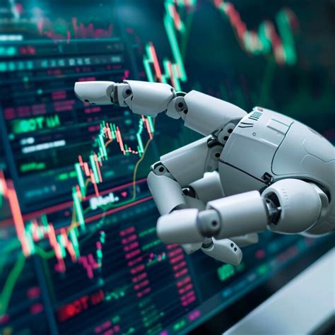 Premium Photo Robot Trader Ai For Automation Trading On Stock Market