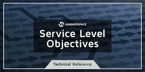service level objectives hammerspace
