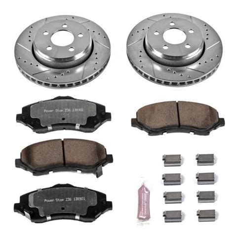 Power Stop 07 11 Dodge Nitro Front Z36 Truck And Tow Brake Kit