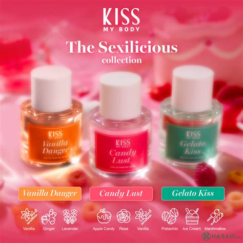 Nước Hoa Nữ Kiss My Body Hương Candy Lust 50ml Hasakivn