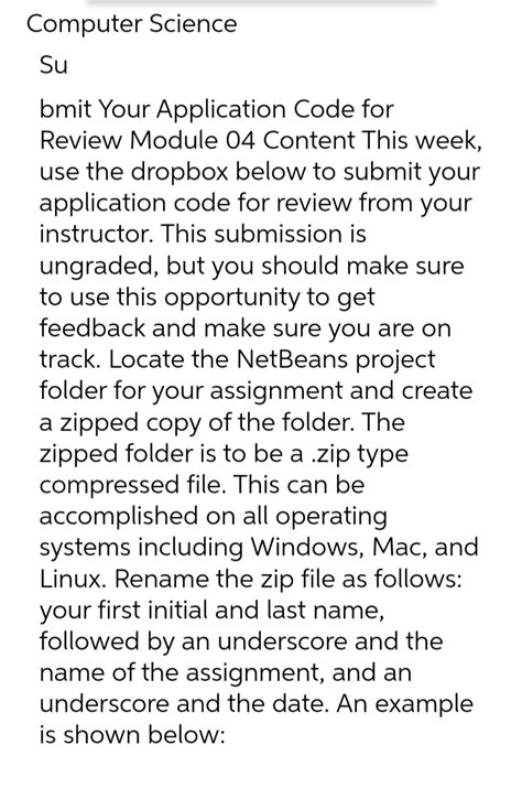 Solved Please Do Fast Computer Science Su Bmit Your Application Course Hero