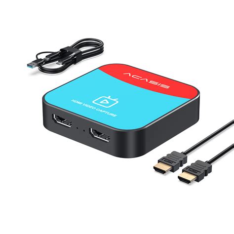 ACASIS P HZ USB Video Capture Card With Loop Out And Audio Port VC Walmart Com