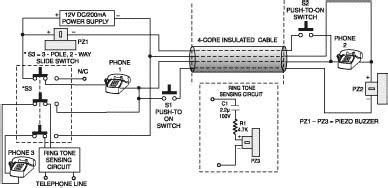 Two Line Intercom Plus A Telephone Changeover Switch Under Repository Circuits Next Gr