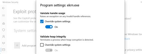 win 10 exploit setting for ekrn exe eset internet security and eset smart security premium