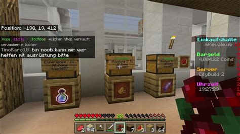Spielen Auf Dem Minevale Server F2 Youtube