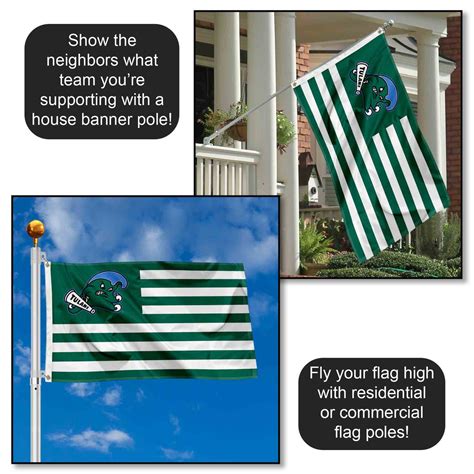 Tulane Green Wave Stripes Flag State Street Products