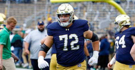 Notre Dame Guard Sam Pendleton Enters The Transfer Portal Athlon Sports