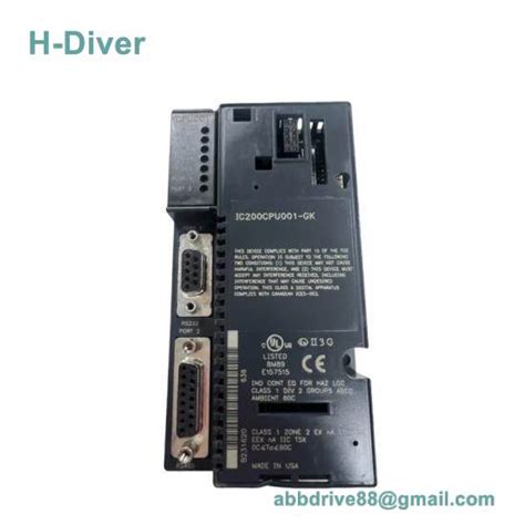 Ge Fanuc Ic200cpu001 Control Cpu Module Advanced Manufacturing