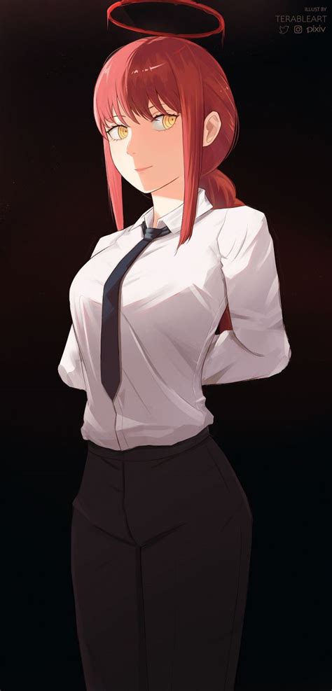 Makima Chainsaw Man Image By Terableart Zerochan Anime