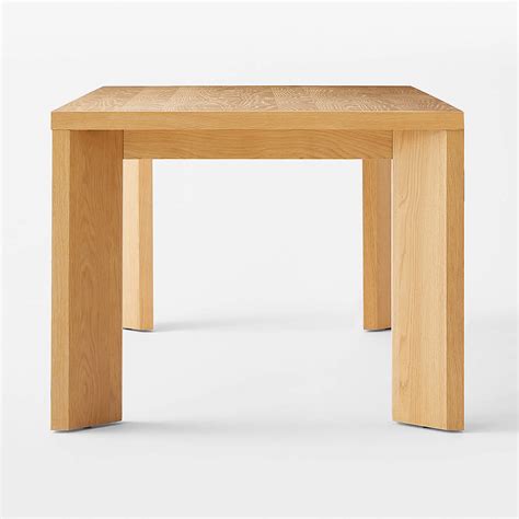 Sydney Rectangular White Oak Dining Table 72 Reviews Cb2 Canada