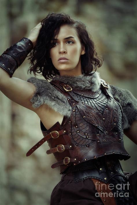 Warrior Princess In Costume Photograph By Amanda Elwell Pixels
