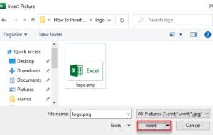 How To Insert A Logo In Excel Google Sheets Automate Excel