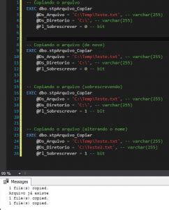 SQL Server Operações arquivos utilizando xp cmdshell Como listar ler escrever copiar