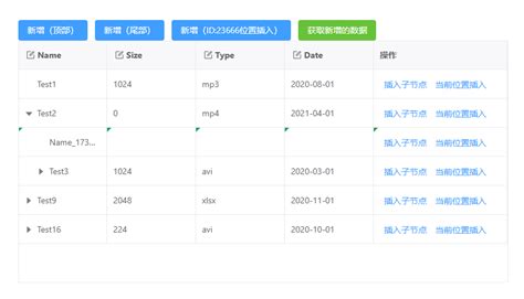 Vxe Table 树表格新增数据，插入指定节点位置操作brower六狼博客技术博客技术论坛六狼网络六狼科技六狼it六狼星球