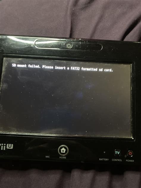 i keep getting this error when trying to home brew my wiiu r homebrew