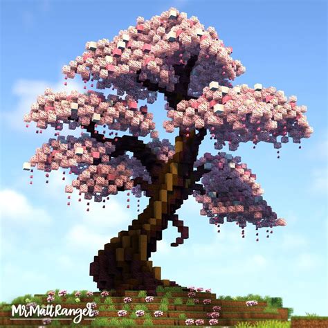 How To Build A Big Cherry Blossom Tree In Minecraft At Patricia Flores Blog