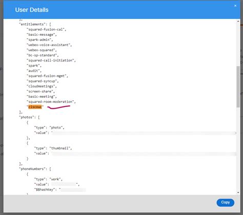Removing `ciscouc` Entitlement Via Webex Api Cisco Community
