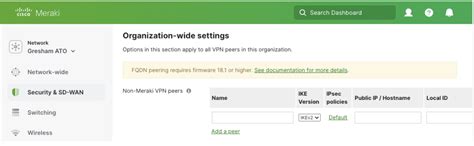Fips 140 Configuration Guide For Cisco Meraki Cisco Meraki Documentation