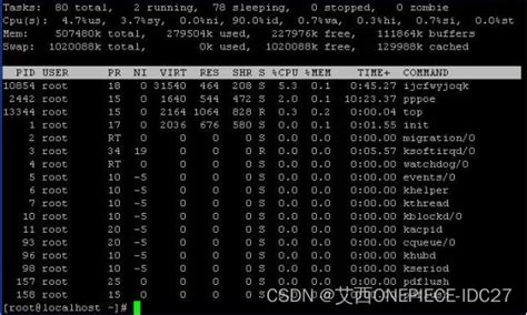 linux服务器如何查看cpu使用率、内存占用情况 linux查看历史cpu使用率 csdn博客