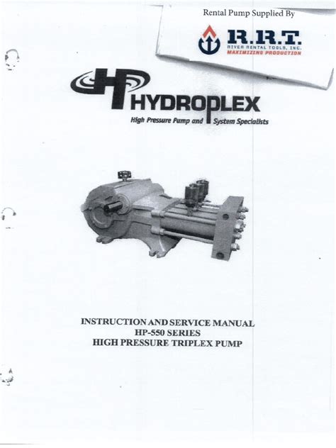 Hydroplex 550 Manual Pdf