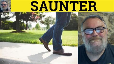 🔵 Saunter Meaning Saunter Examples Saunter Defined Vivid Verbs