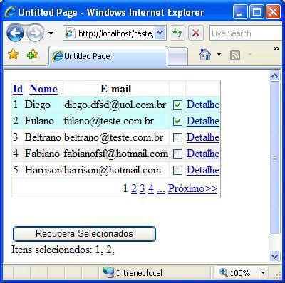 Customizando O Gridview DevMedia