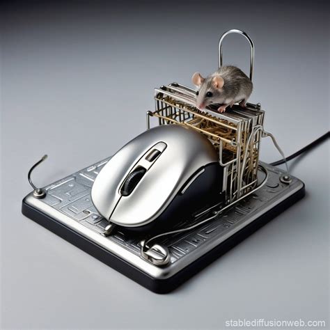 Computer Mouse Trap Design Concept Stable Diffusion Online