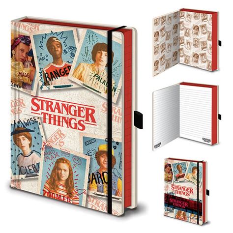Stranger Things Stranger Things Protagonist Group Cover A5 Notebook