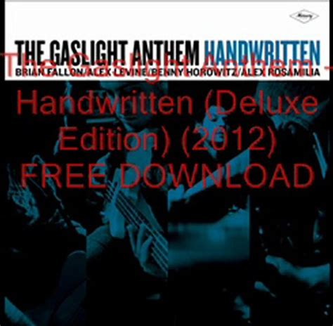 The Gaslight Anthem Handwritten Deluxe Edition 2012 Free Download