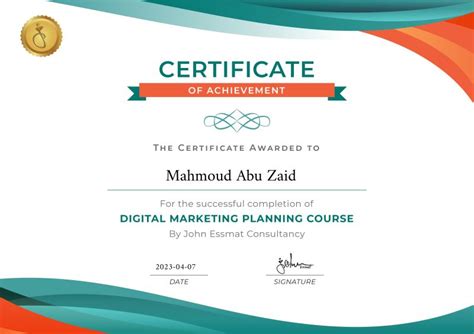 Mahmoud Abu Zaid On Linkedin Excited To Share That Ive Successfully Completed The Digital
