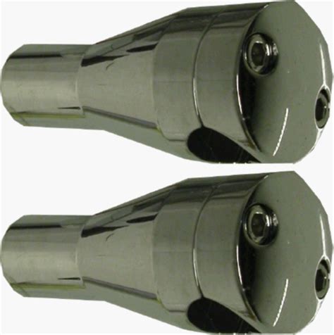 Handlebar Risers Pair 4in Chrome Round Free Uk Delivery Flexible