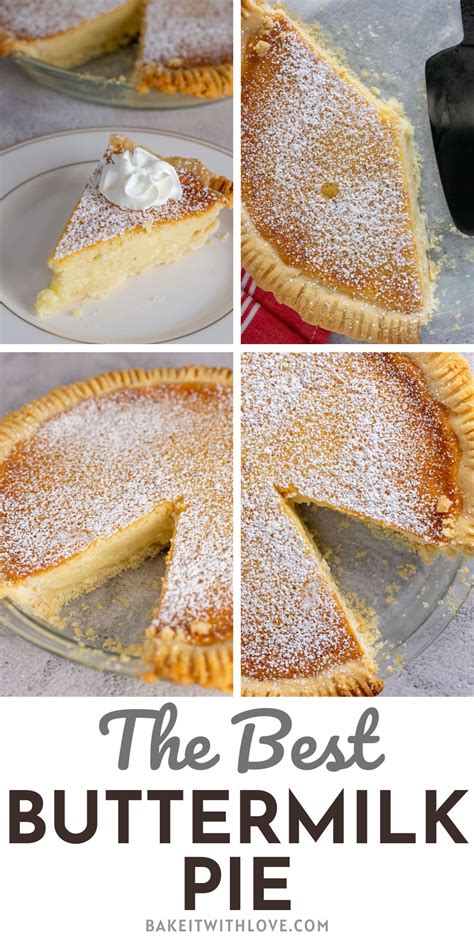 Classic Buttermilk Pie Easy Homemade Recipe Classic Buttermilk Pie Easy Homemade Recipe
