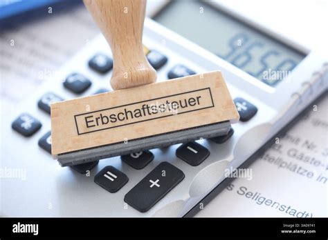 Stamp With The Inscription Inheritance Tax Tax Revenue Inheritance Will Assets Taxation