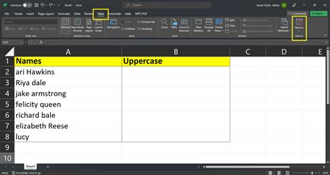 Shortcut Key For Uppercase In Excel