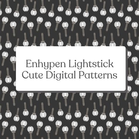 Enhypen Kpop Digital Pattern Engene Wallpaper Pack Etsy