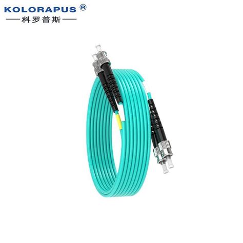 St St 10 Gigabit Multi Mode Om4 Duplex Fiber Optic Patch Cable 3m