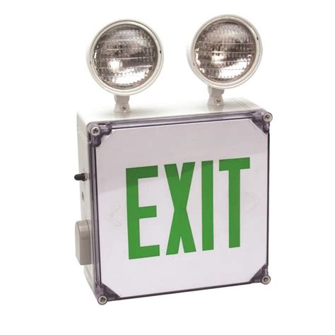 Cwlxte Wet Location Combo By Emergency Lighting Power Equipment