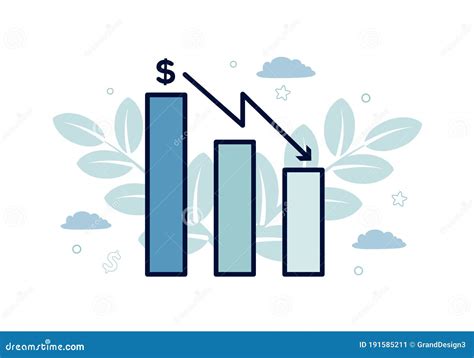 Finance Vector Illustration Of Devaluation Stock Illustration Illustration Of Vector Unit