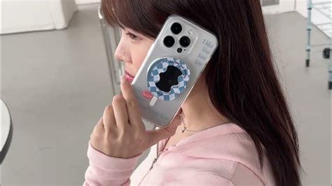 트라이코지 저스트 체크 웨이브 클리어 렌즈 가드 맥세이프 케이스투명 맥세이프 톡 Youtube