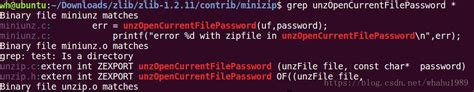 转使用minizip解压缩多个文件基于zlib Ming明 博客园