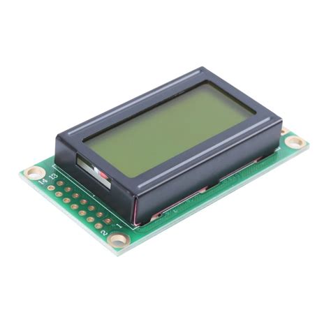 Cob Display 8x2 Lcd Pinout Monochrome Screen Stn 0802 Lcd Module 0802