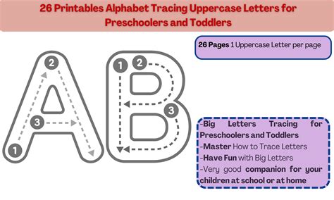 Uppercase Alphabet Printable
