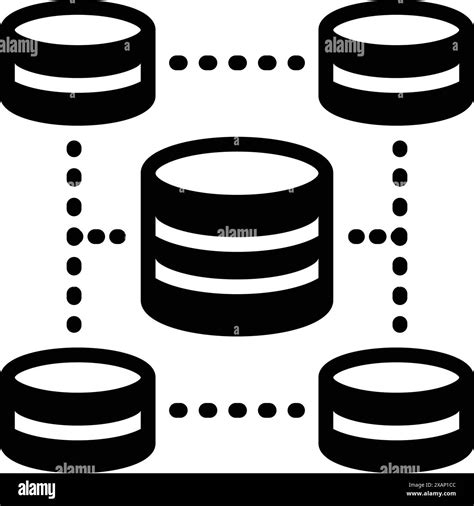 Icon For Database Cylinder Stock Vector Image And Art Alamy