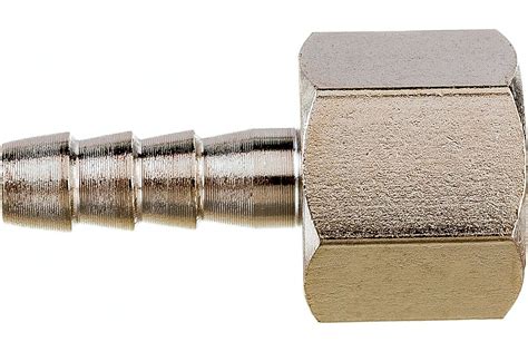 Штуцер елочка 6 мм - внутренняя резьба 1/4" Pegas pneumatic 4005 ...