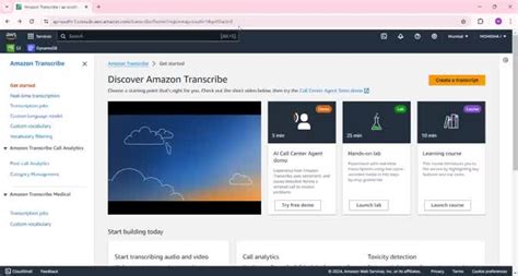 How To Use Amazon Transcribe For 30dayspepcloudchallenge Nandhini K Posted On The Topic