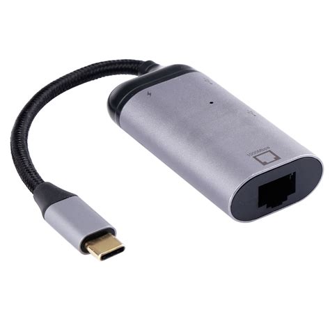 Type C USB C Male To RJ Female Type C USB C Female USB Female Adapter Converter
