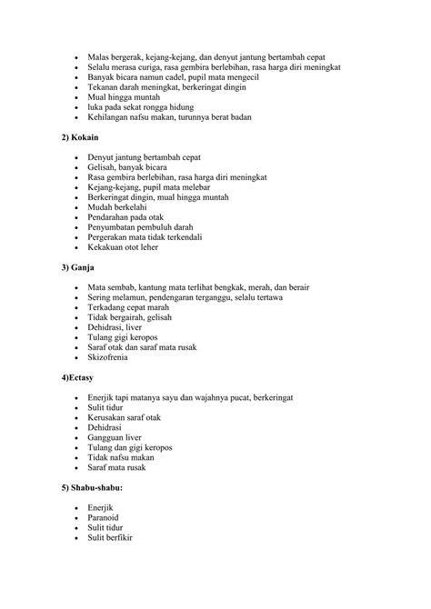 Dampak Narkoba Bagi Kesehatan Pdf
