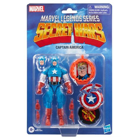 Secret Wars Marvel Legends Captain America 6 Inch Action Figure